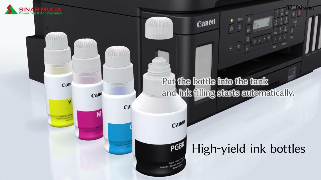 PRINTER CANON PIXMA G7000 Series - YouTube
