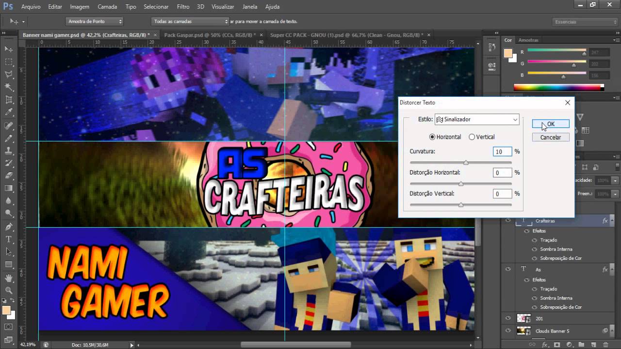 Nami Faz Banners?? #9 | Nami Gamer - As Crafteiras - YouTube