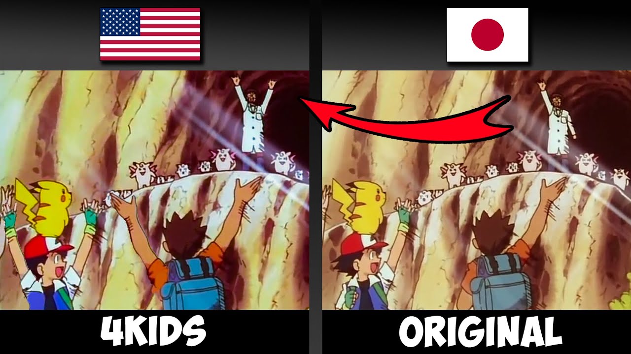 4kids Censorship in Pokemon like One Piece #2 - YouTube