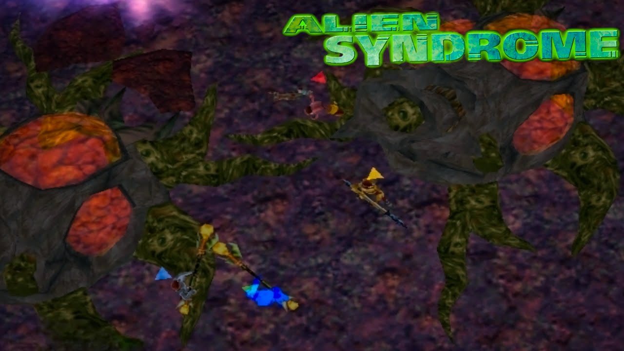 Game Seru Multiplayer Alien Syndrome Gameplay PlayStation Portable part ...