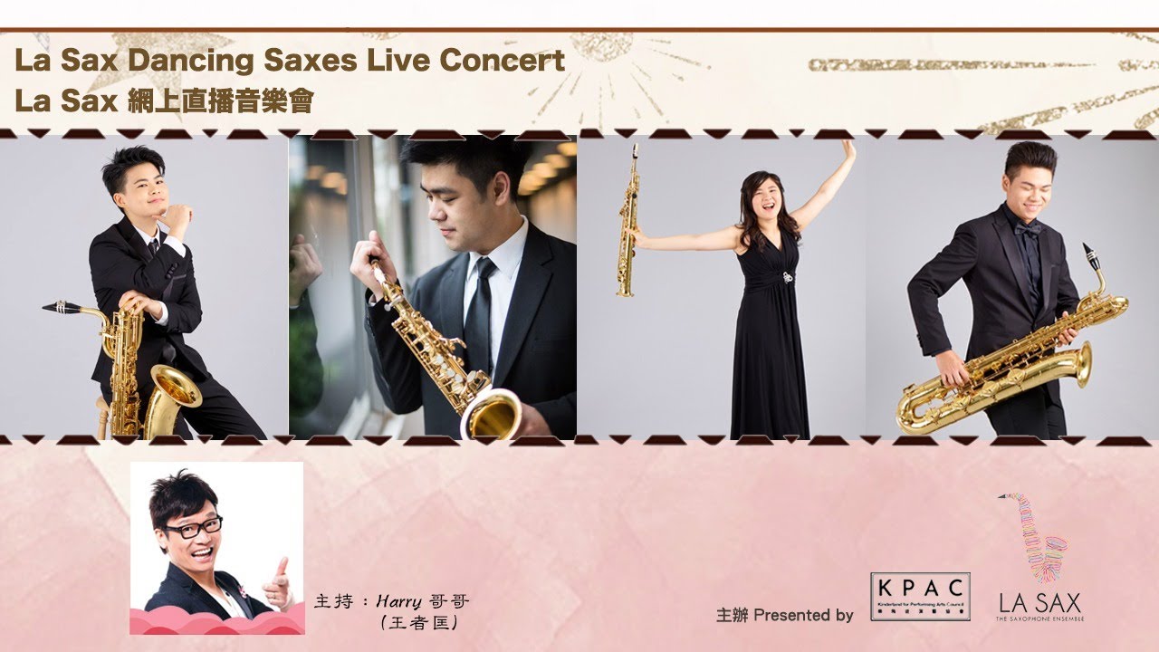 La Sax Dancing Saxes Live Concert - YouTube