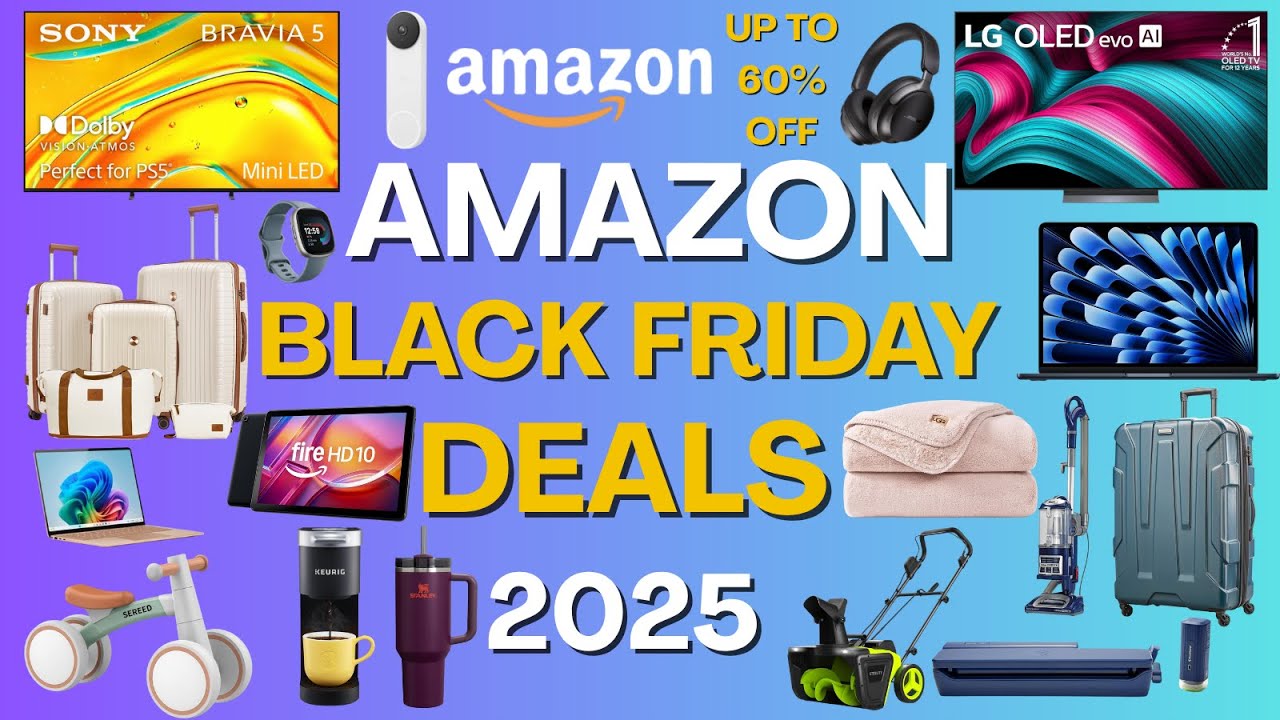 Amazon's BIGGEST Early Black Friday Deals 2025 - INSANE Savings! - YouTube