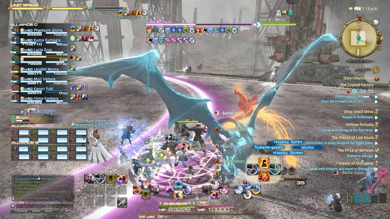 FFXIV Goliath Fight(Nier : Automata Boss) - YouTube