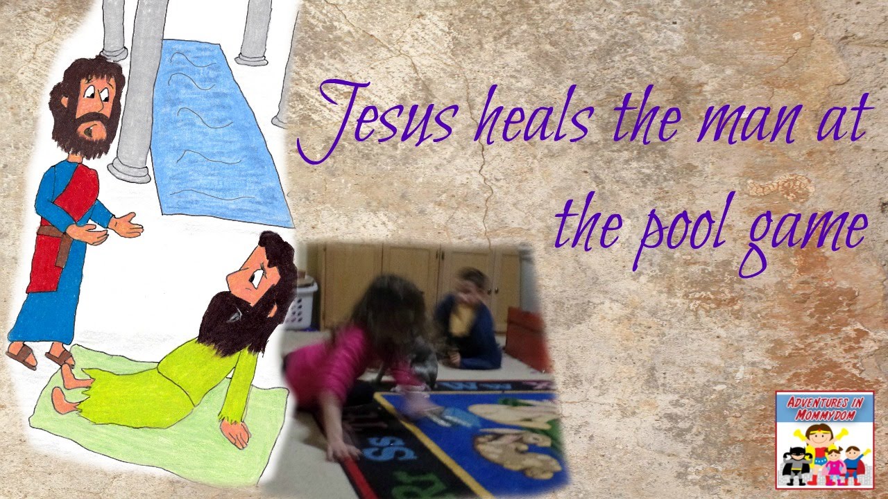 Jesus heals the man at the pool race - YouTube