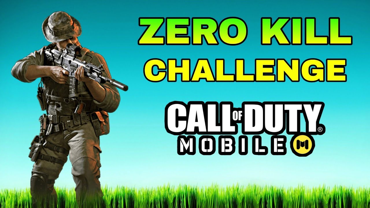 Zero Kill Challenge Win in Call of Duty Mobile Battle Royale | COD ...
