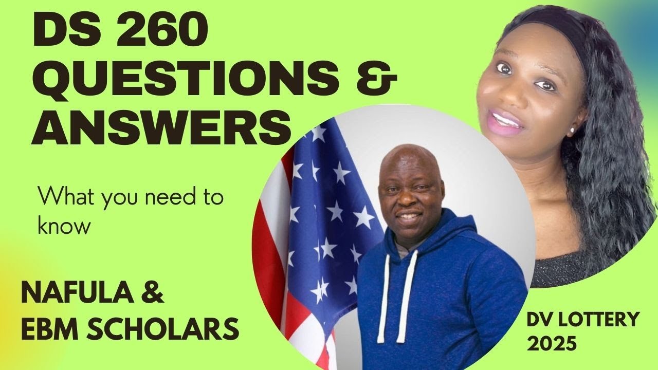 DS 260 FORM | DV LOTTERY (All You need to know) | GREENCARD LOTTERY ...