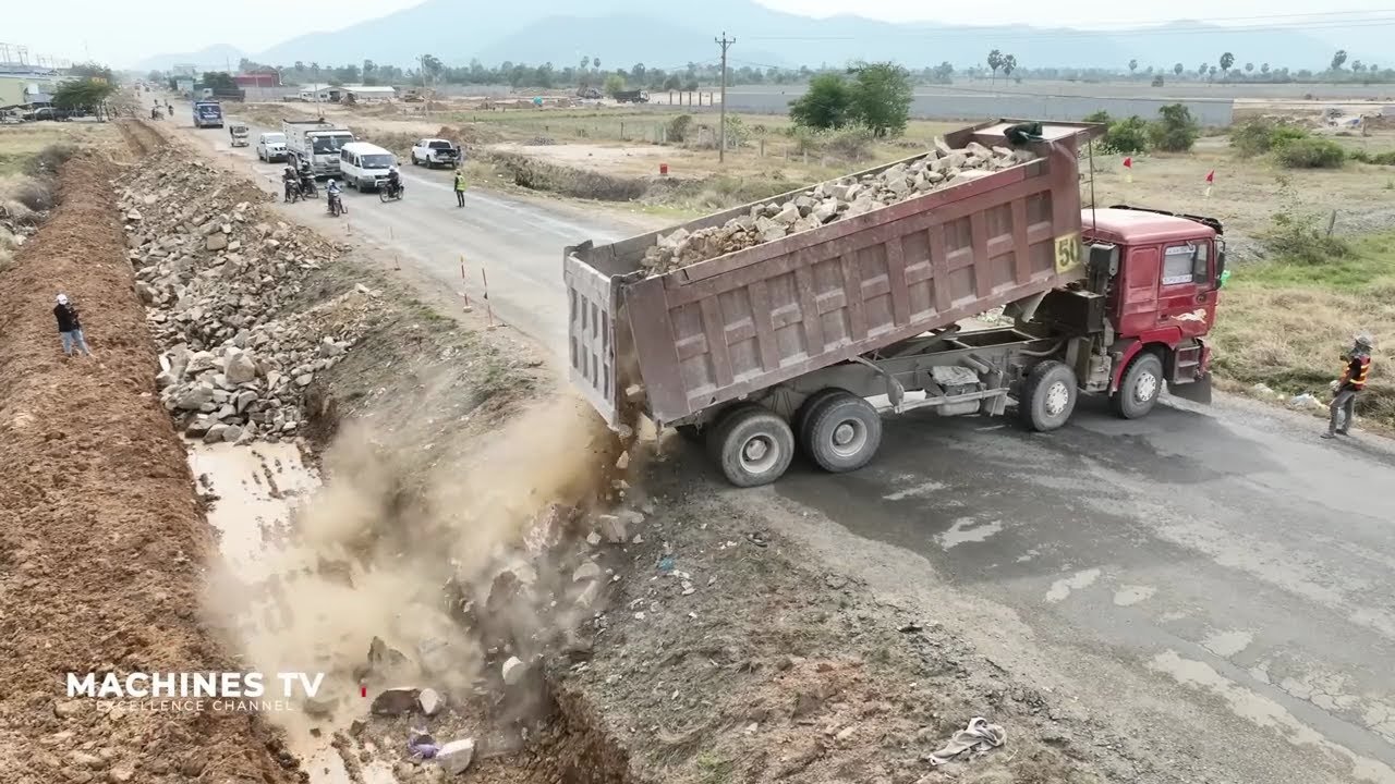 Great Project Side Road Foundation Super Heavy Large Capacity Loading ...