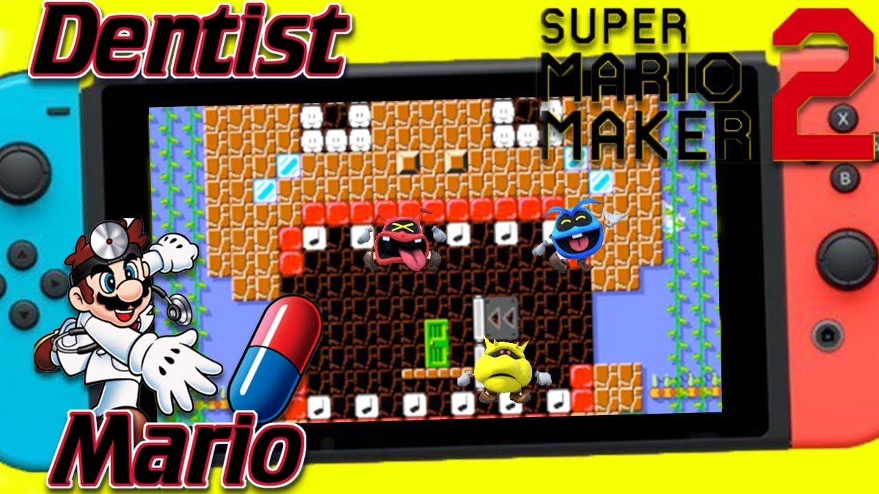 Super Mario Maker 2 - Dentist Mario - YouTube