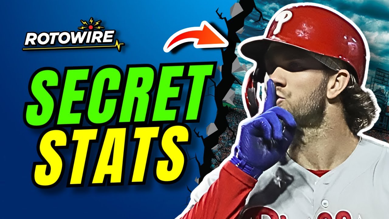 10 Secret Stats Fantasy Baseball Experts Don't Want You to Know! - YouTube