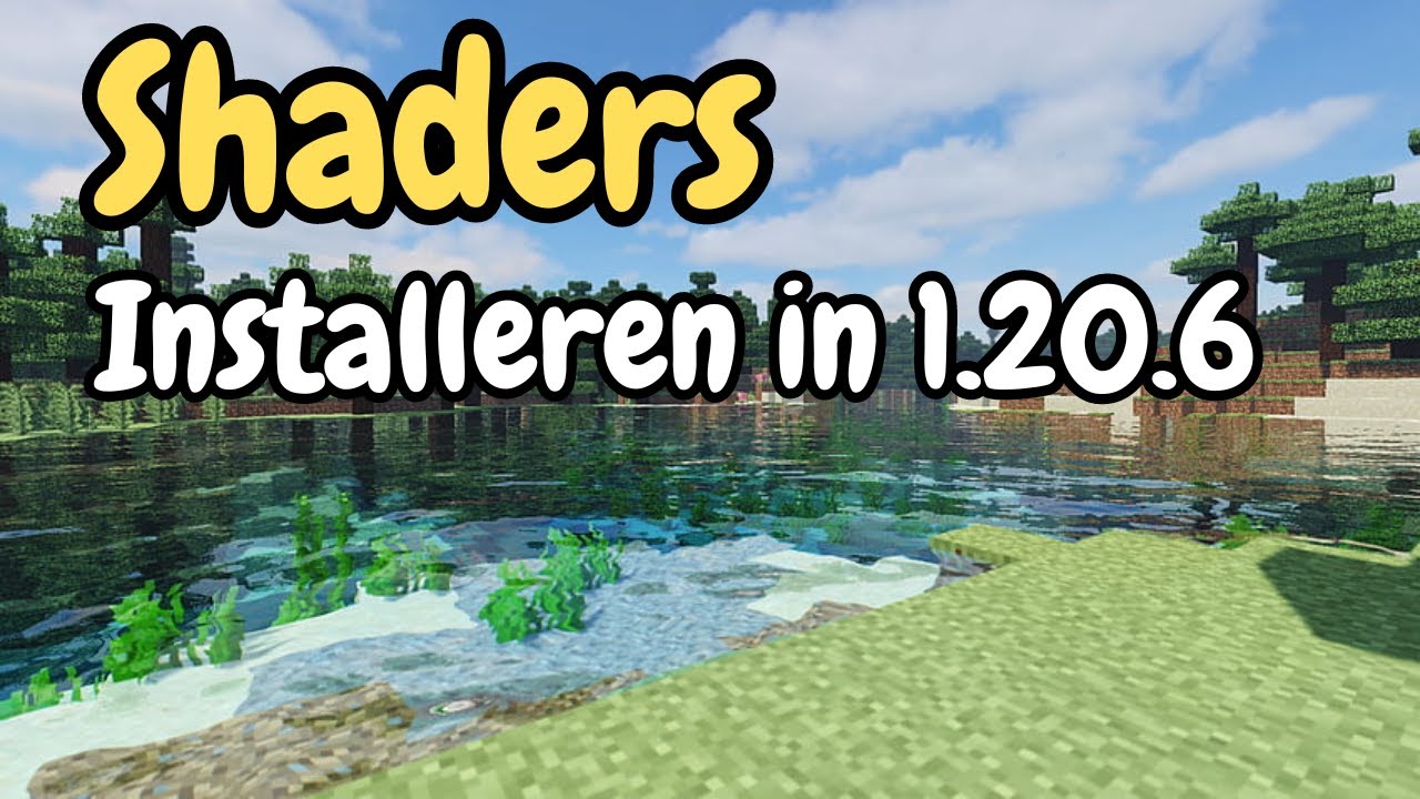 Hoe installeer je een shader pack in Minecraft - YouTube