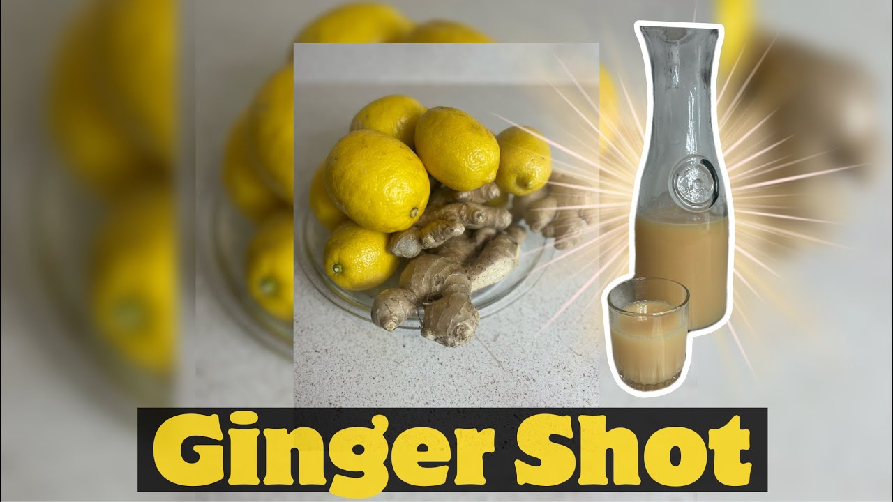 Homemade Ginger Shot (w/ Juicer) | Wellness Shot | How To - YouTube