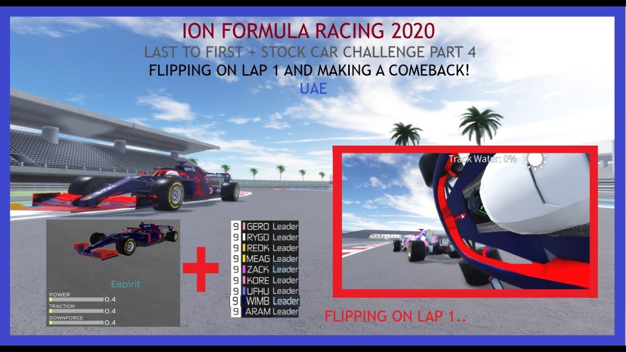 MAKING A COMEBACK AFTER FLIPPING?! (Roblox ION F1) - YouTube