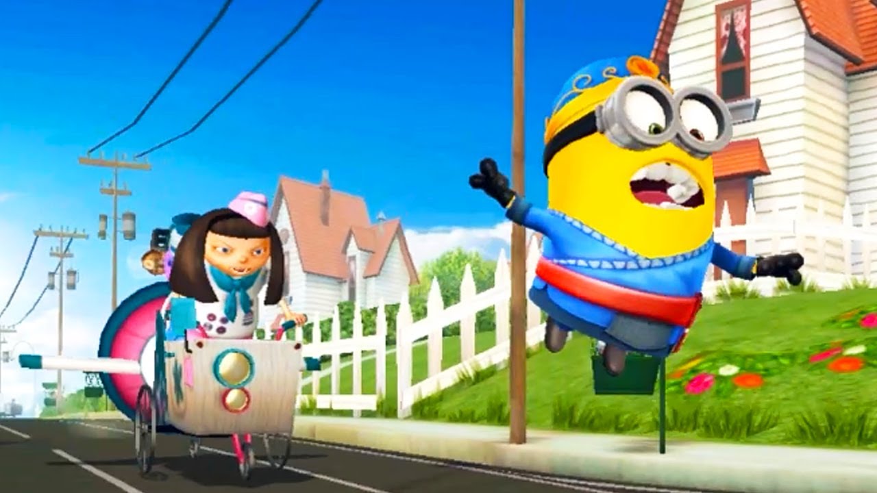 Zodiac Bob Minion Vs Meena and Cookie bots ! Despicable me Minion rush ...