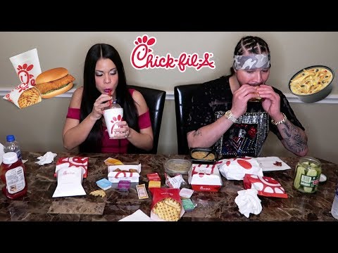 BIZZY BONE TRIES CHICK-FIL-A FOR THE FIRST TIME (MUKBANG)