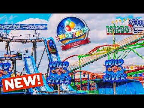 Ocean Beach Pleasure Park - NEW Rides For 2024! | Vlog - YouTube