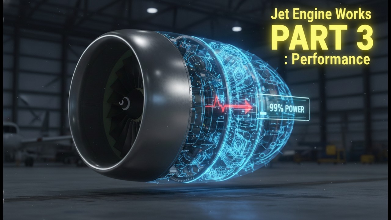 How Jet Engines Work | Part 3: GE90 Turbofan Engine Performance ...