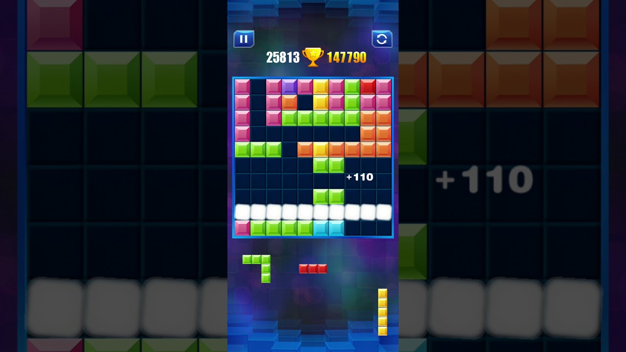 001 - Block Puzzle+ Full Play Till End Over 21 minutes of professional ...