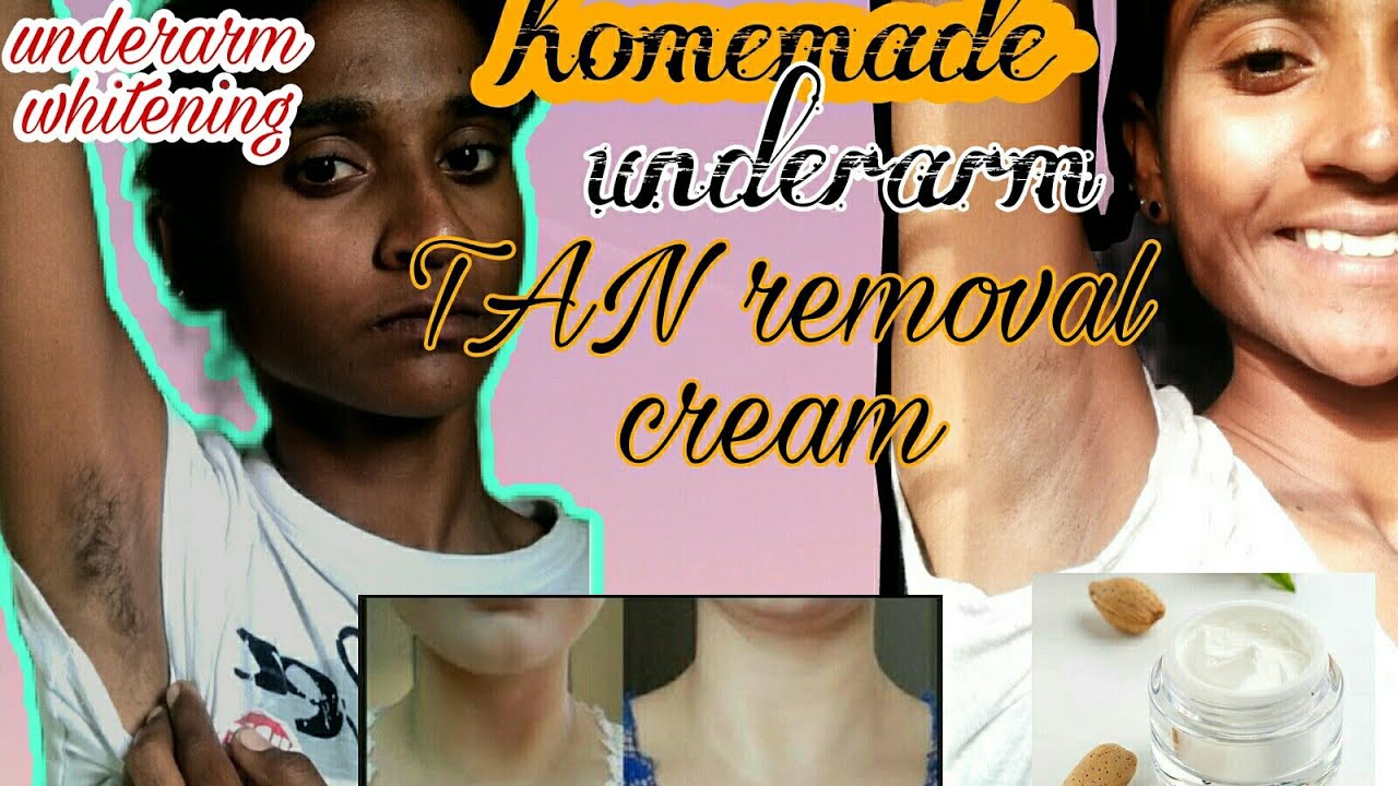 UNDERARM TAN REMOVEL HOME MADE CREAM ITS WORK 100%/ UNDERARM TAN ...