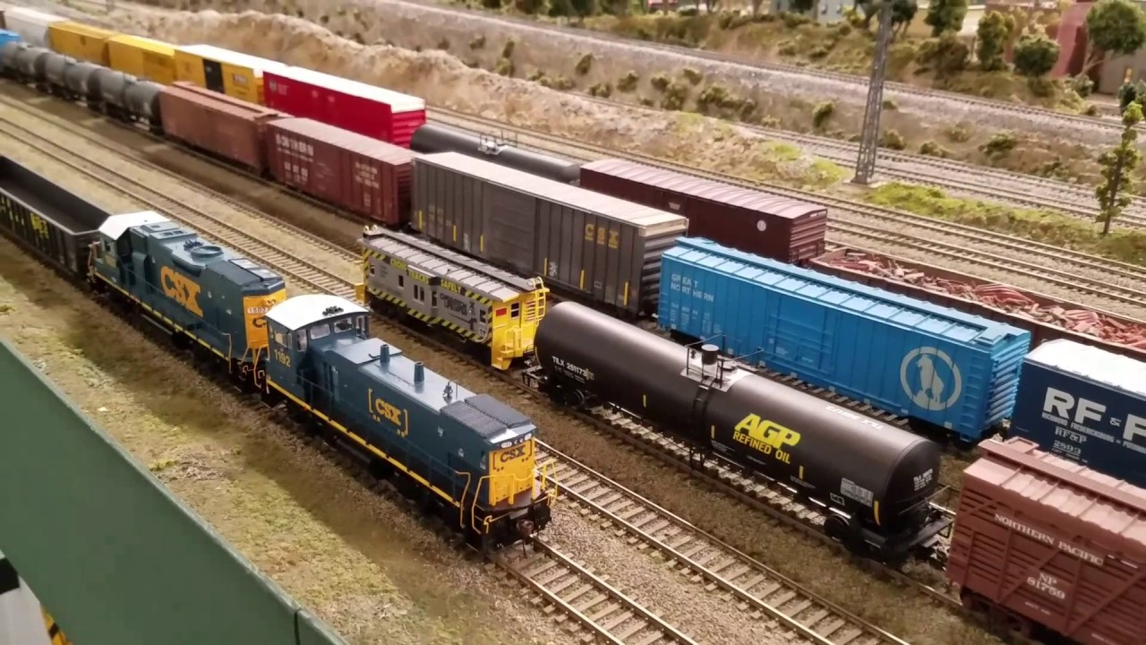 CSX Yard Work - YouTube