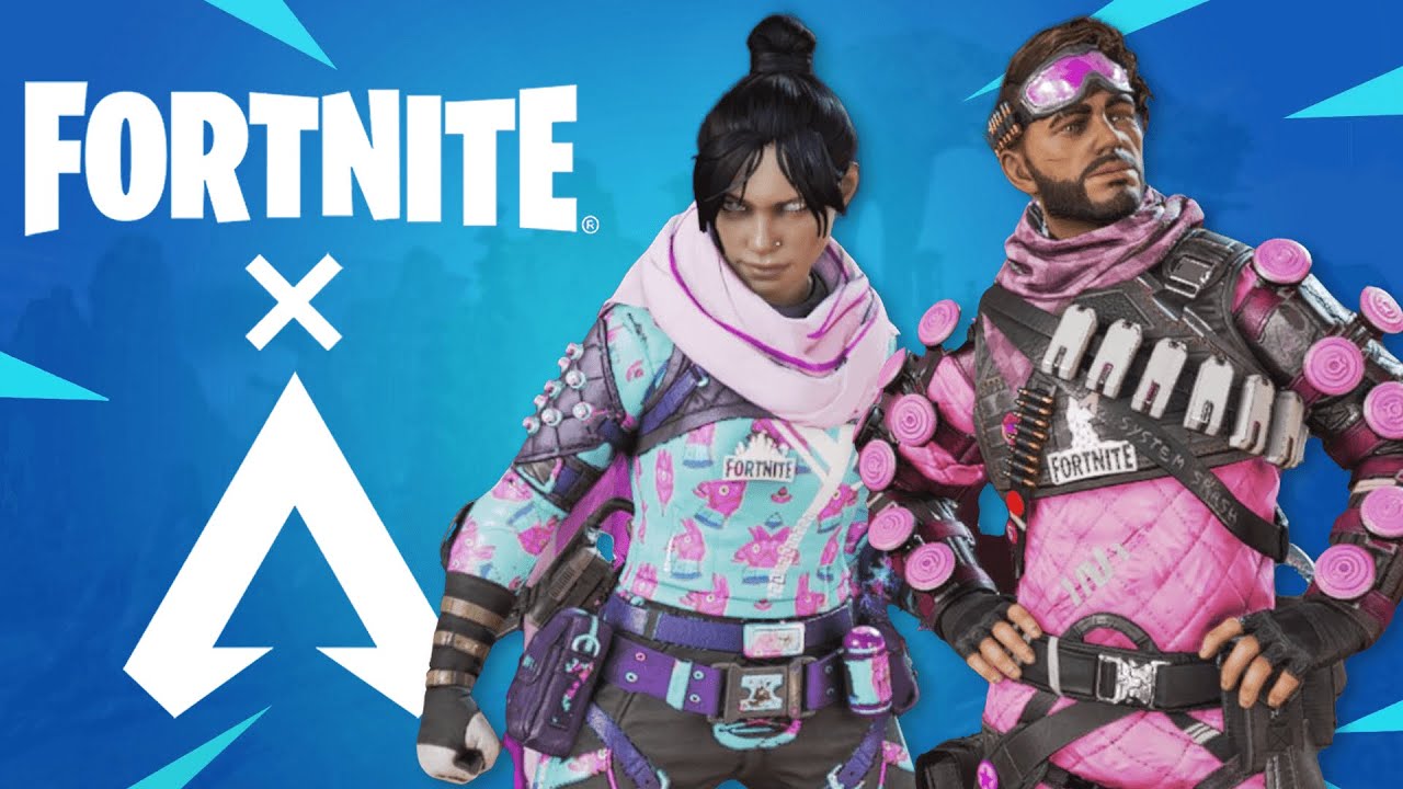 Apex Legends X Fortnite Crossover Skins Revealed News Apex Legends Season 12 Youtube