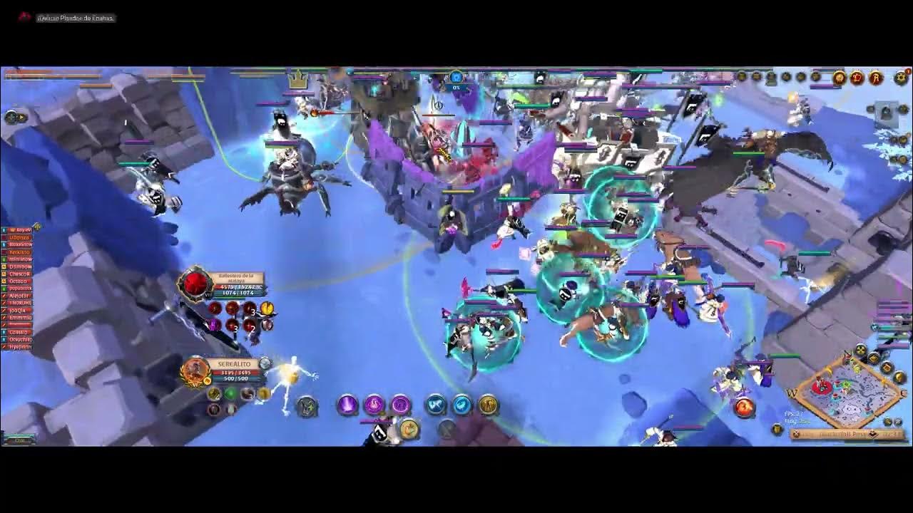 Albion Online Client 2025 03 22 (TERRY VS MONOS) Glacierfall Pass 02 UTC - YouTube