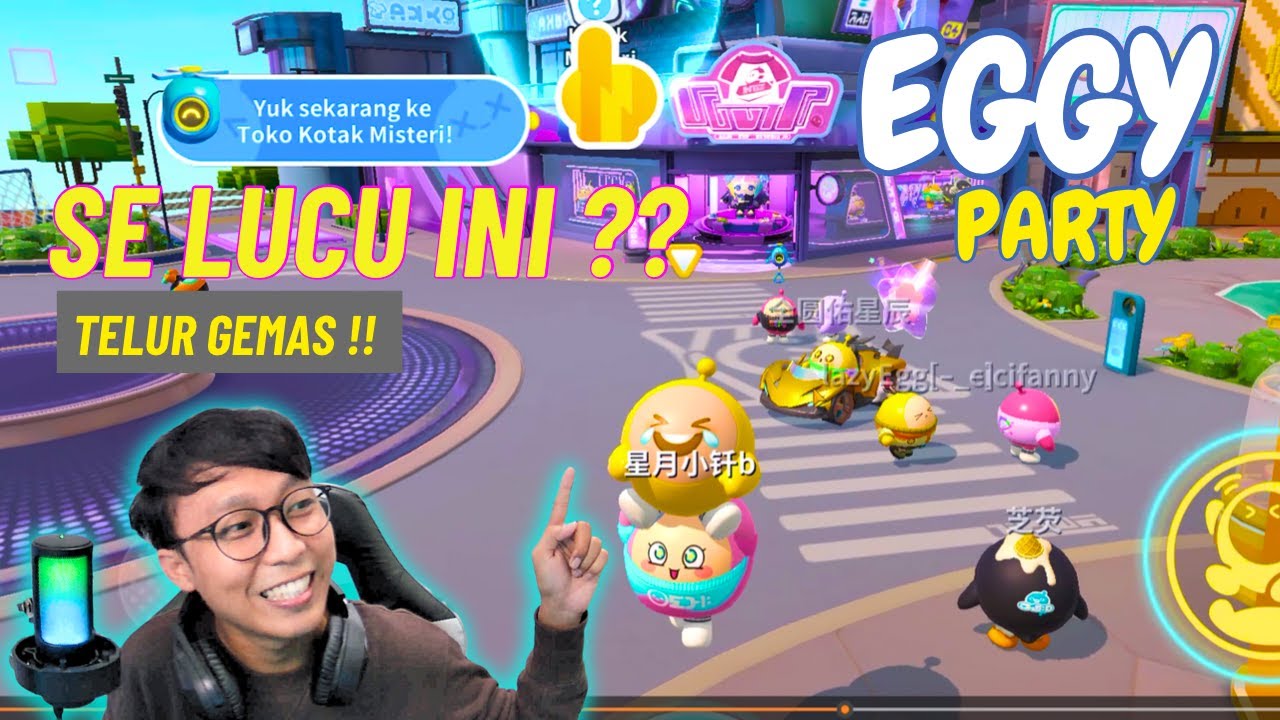 EGGY PARTY GAMEPLAY GAME TELUR LUCU !!!! - YouTube