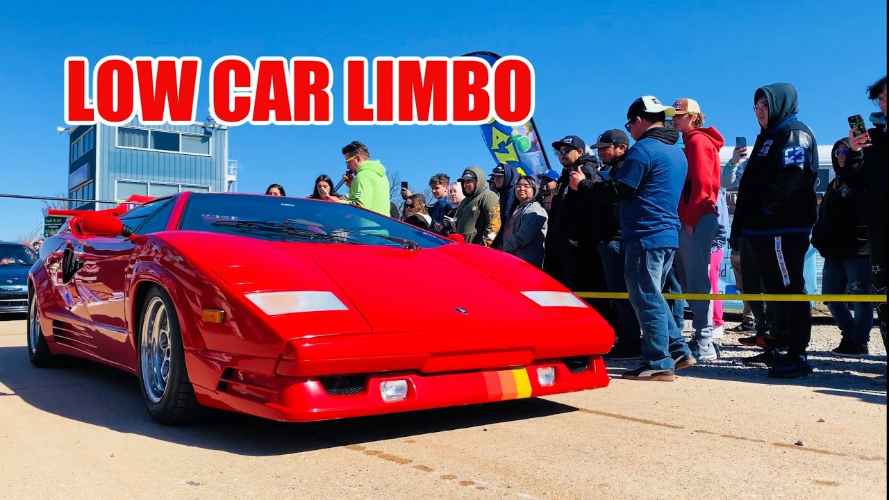 LOW CAR LIMBO competition at IFO… Thunder Valley Raceway - YouTube