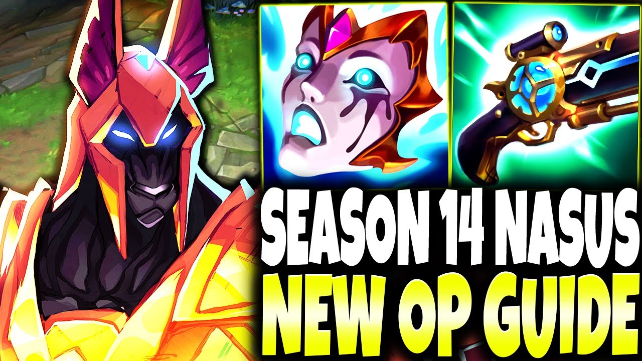 Testing our New OP Season 14 Nasus Full AP Pen Build Guide for TOP/MID ...