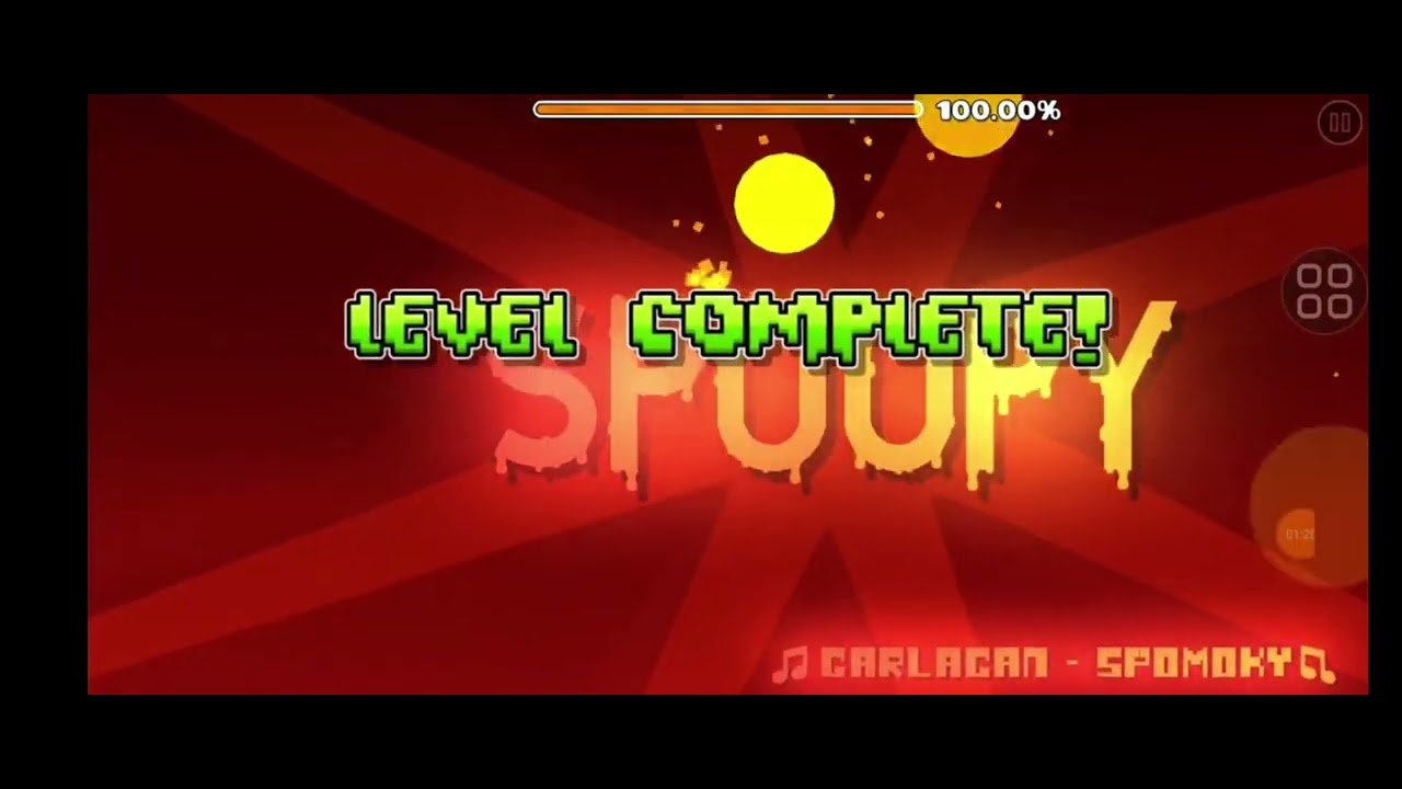 [120hz Mobile] Spoopy & Spoopier by Unzor 100% (All Coins) - Geometry Dash 2.2 - YouTube