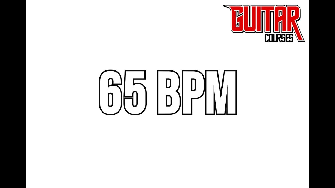 65 Bpm Metronome - YouTube