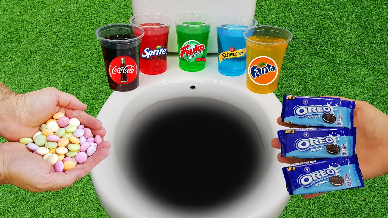 OREO vs Popular Sodas, Coca Cola Zero, Fanta, Sprite, Schweppes, Fruko ...