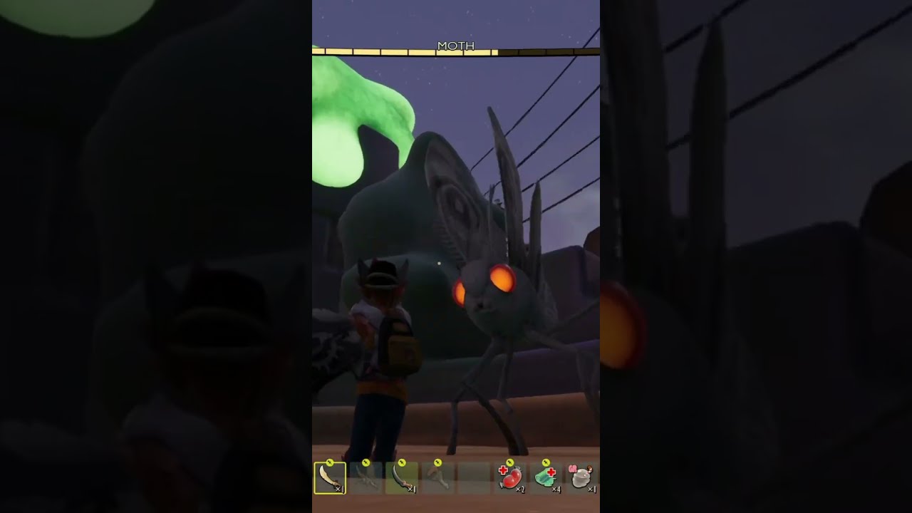 Grounded Moth Best Location To Fight! #shorts - YouTube