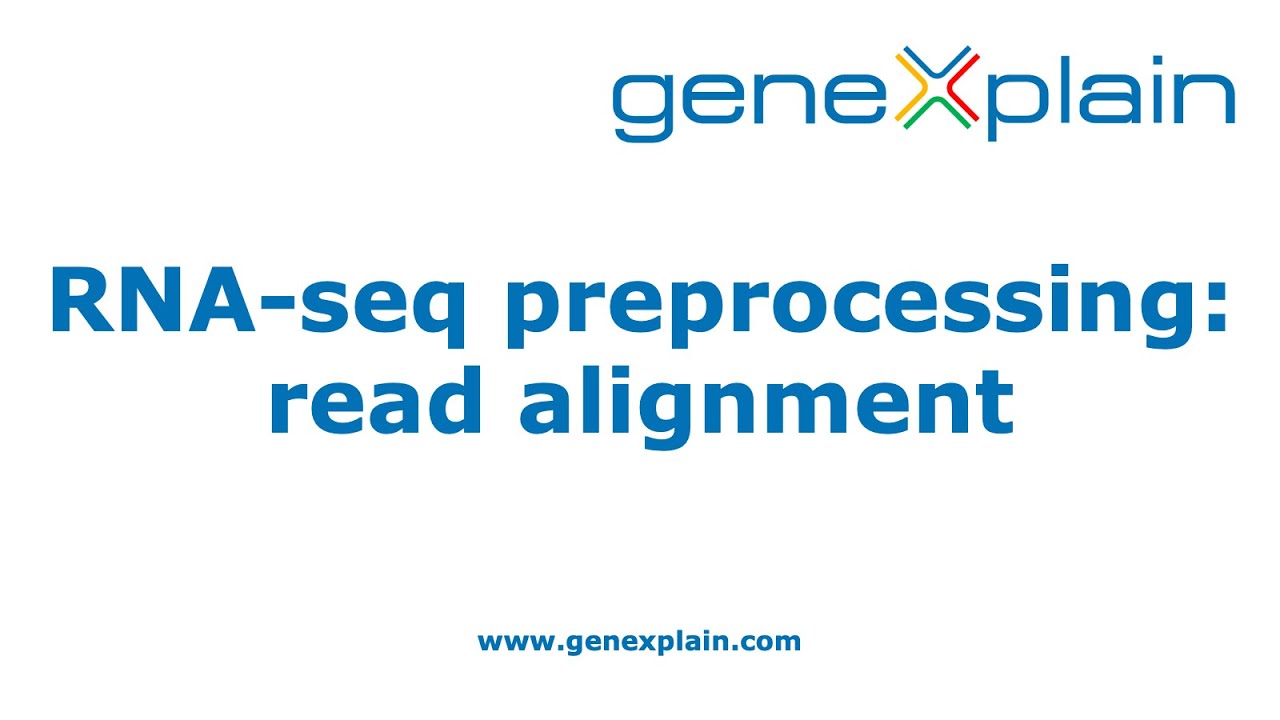 RNA-seq preprocessing in geneXplain platform: read alignment - YouTube