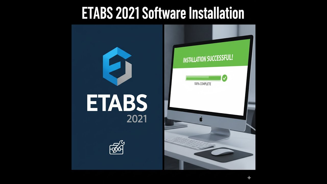 ETABS 2021 Softwere Installation - YouTube