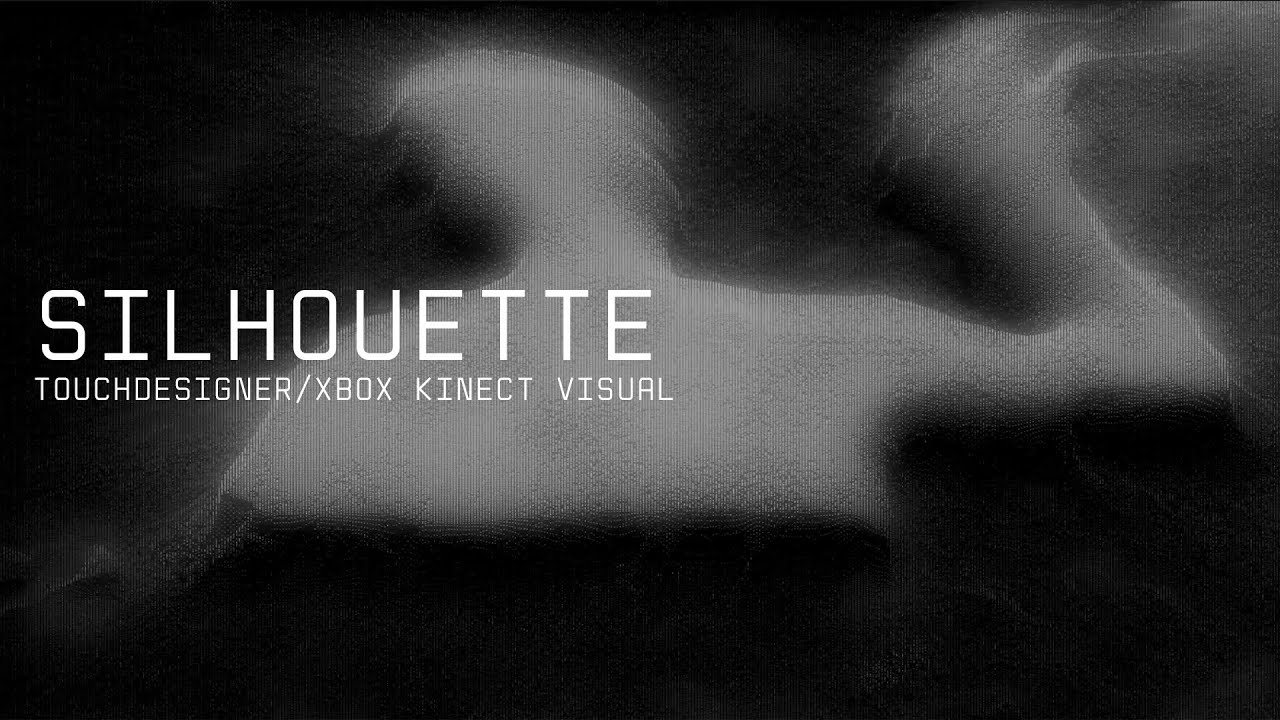 Silhouette - TouchDesigner Visual with Xbox Kinect V2 - YouTube
