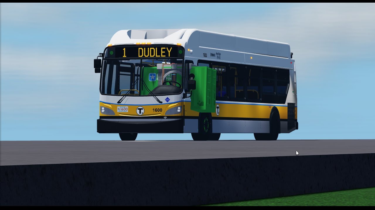 MBTA Roblox Gentech (MBOC Gen 3) XN40 Ride On Route 1 (SHORTTURN) FT ...