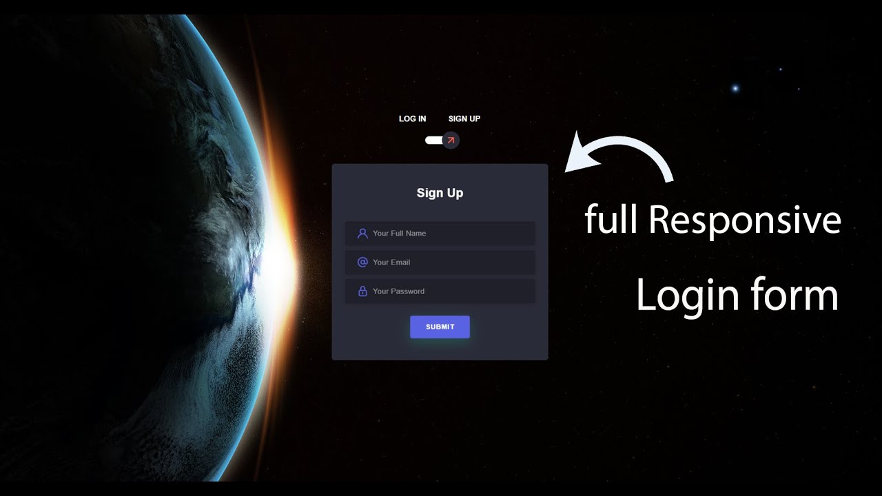 Asmr Programming Create Advance Toggle Login From Using Html Css No 3734