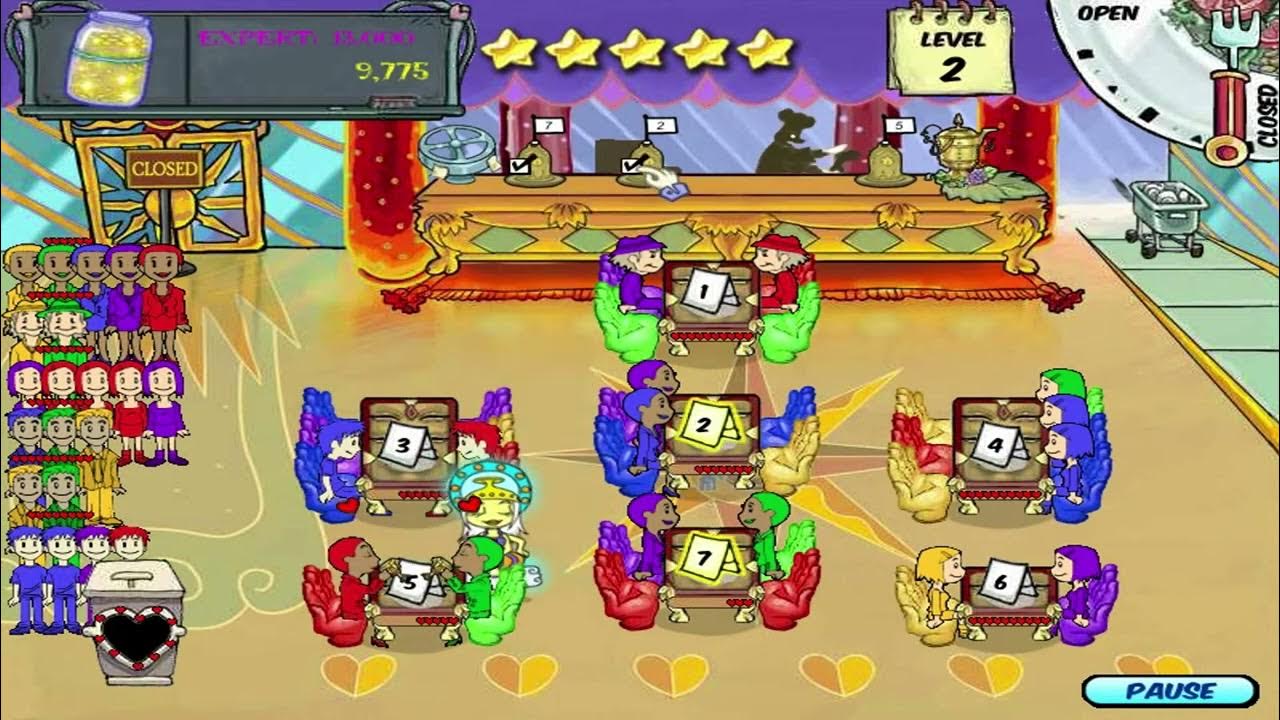 Diner Dash - Level #42 - Indian Restaurant II - YouTube