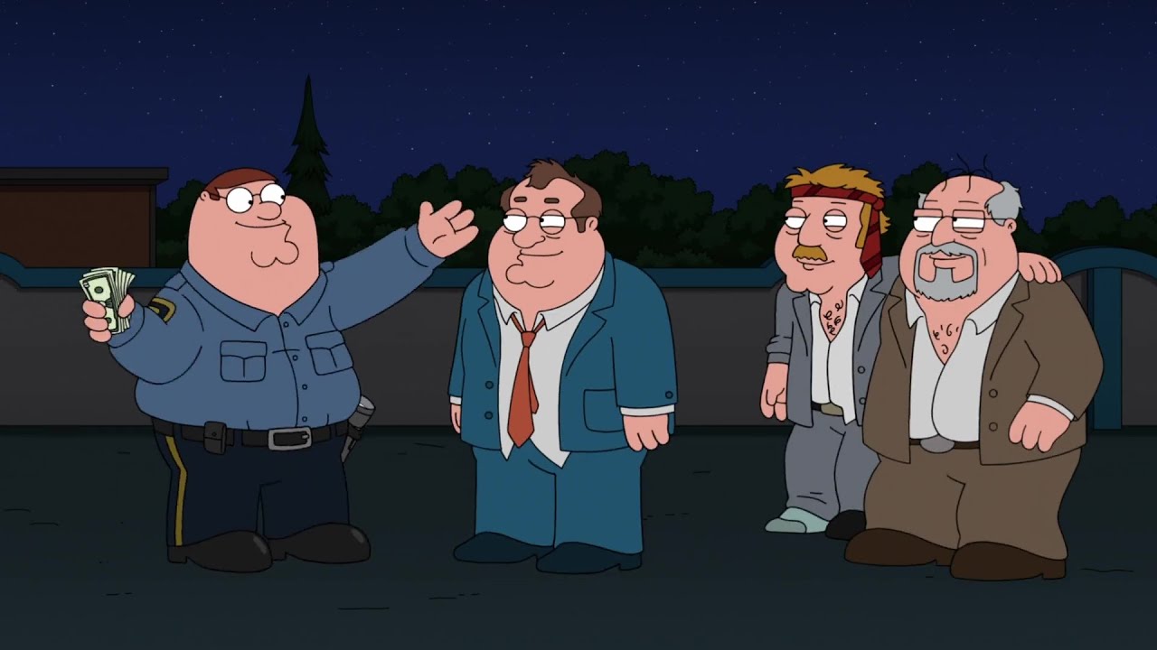 Family Guy - Principal Shepherd and his drinking buddies - YouTube