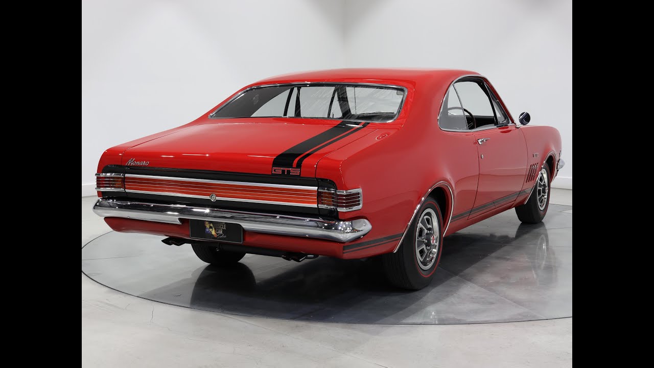 FOR SALE - 1968 Holden HK Monaro GTS 327 Bathurst - Picardy Red - YouTube