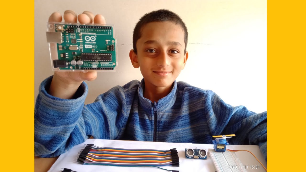 Ultrasonic Sensor Radar by Ronak Sheth for Playto Labs - YouTube