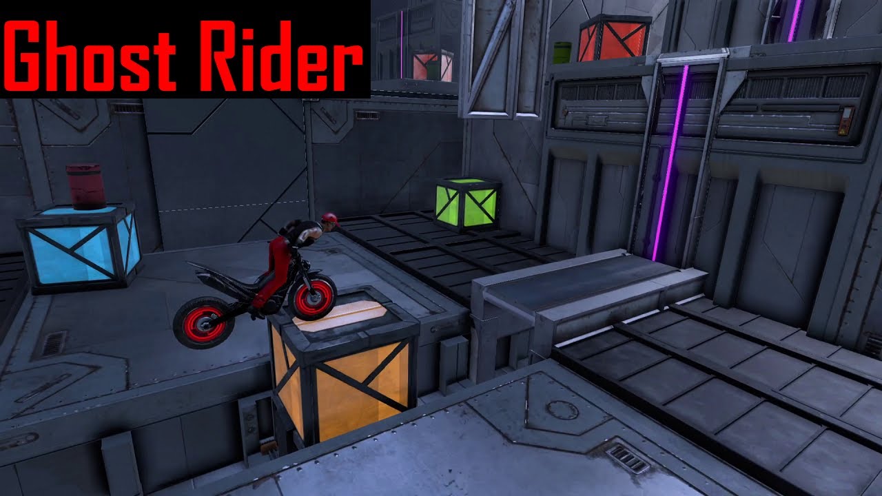 Trials Fusion - Ghost Rider - [Ninja Level 2-3] - YouTube
