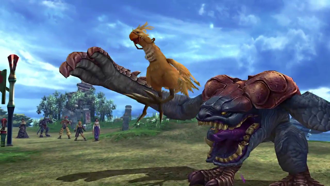 FINAL FANTASY X - Tidus Solo - Chocobo Eater [Boss #6] - YouTube