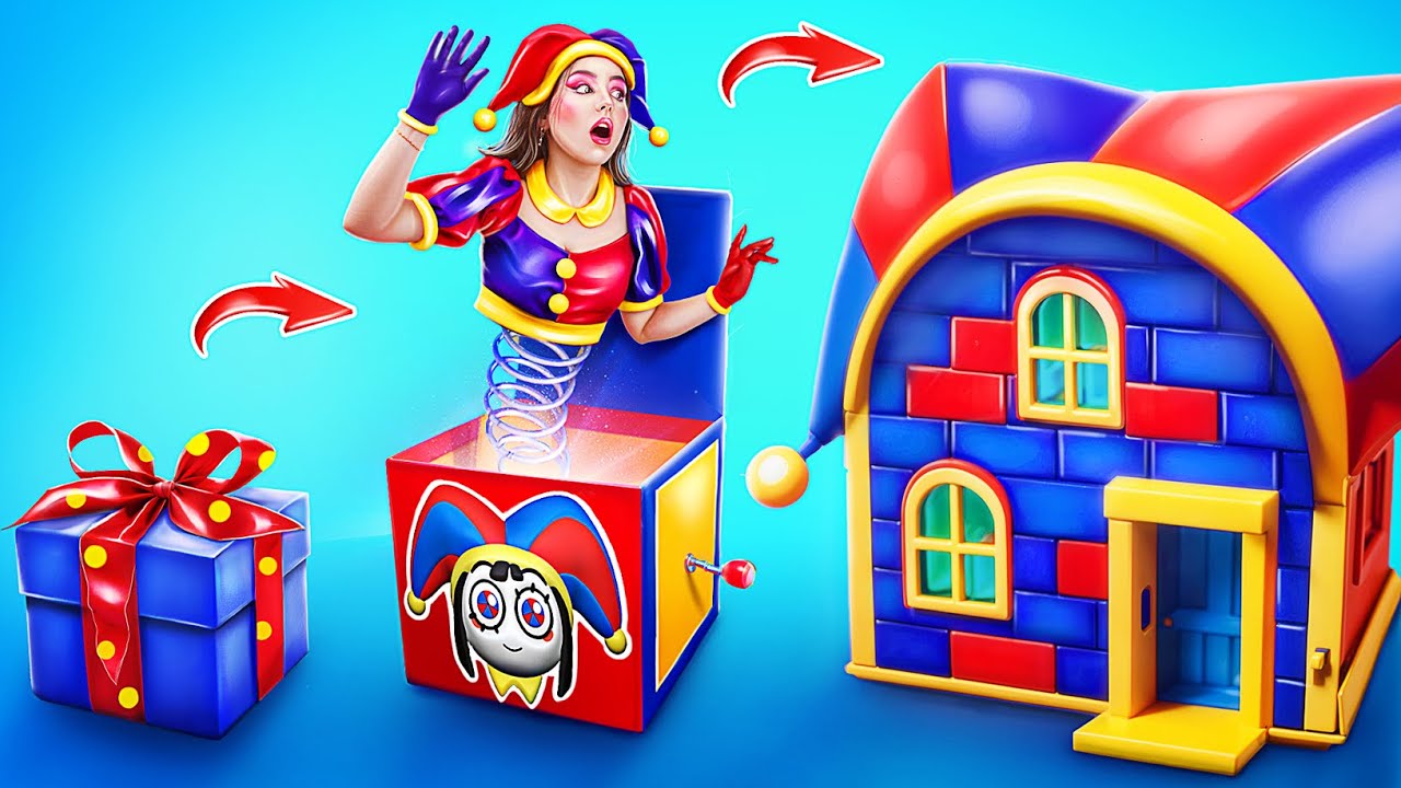 A Tiny House for Pomni from The Amazing Digital Circus! - YouTube