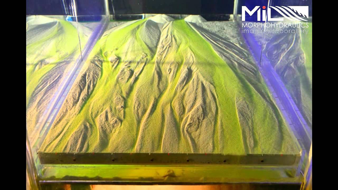 Submarine braided channels_Run30 - YouTube