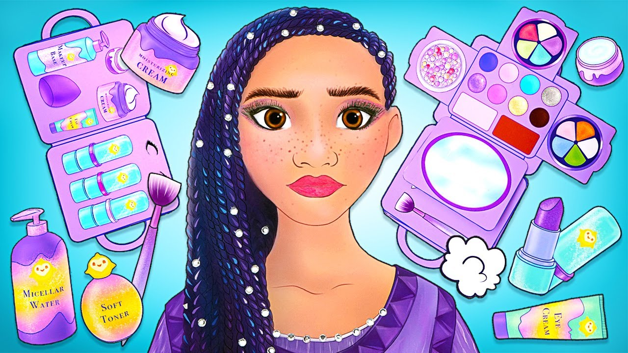 Make Your Paper Doll a STUNNING Beauty Queen with Makeup Ideas!💄 💅 by ...