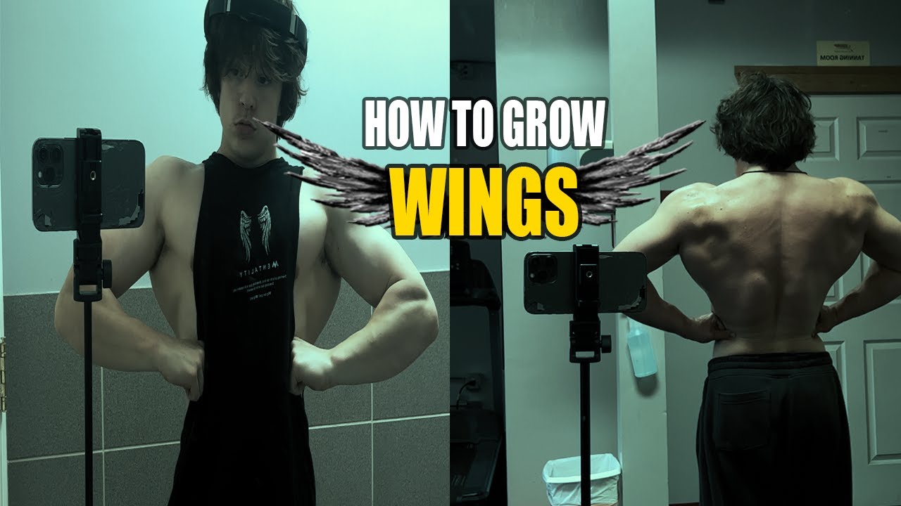 How to GROW WINGS | Back Day Sesh - YouTube