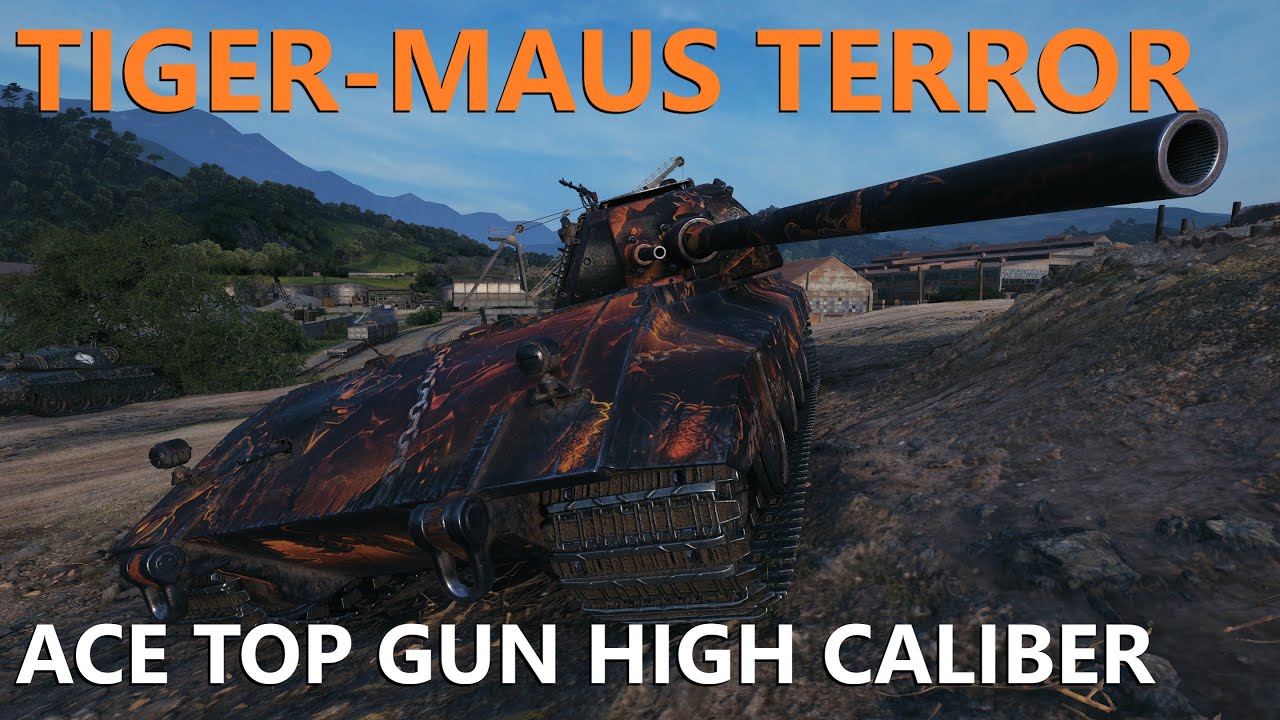 Tiger-Maus Ace Tanker High Caliber Top Gun 7.4K ft TheDrLipa - YouTube