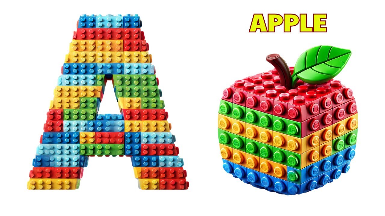 ABC Phonics Song (Lego Style)| Learn the Alphabet with Fun & Music ...