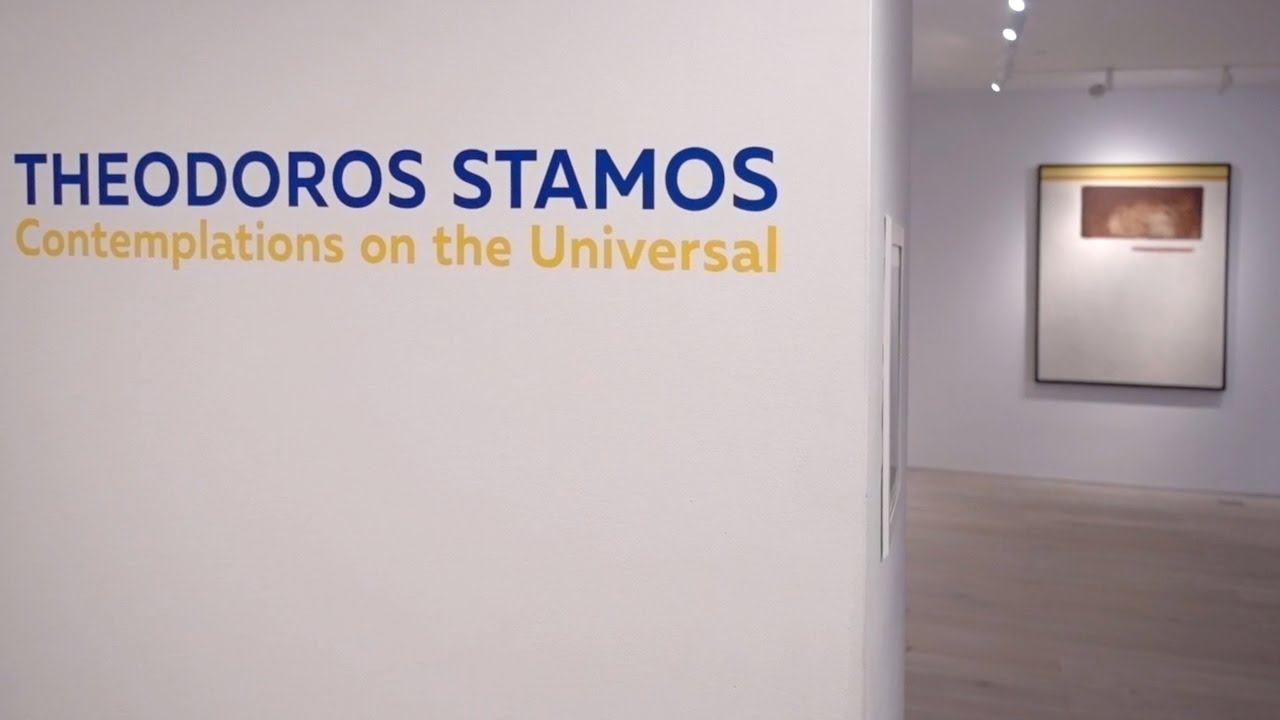 Scholar Jeffrey Grove on the exhibition "Theodoros Stamos ...
